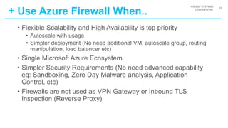 PPT Azure Firewall vs 3rd Party NVA Comparison v1.0.pptx