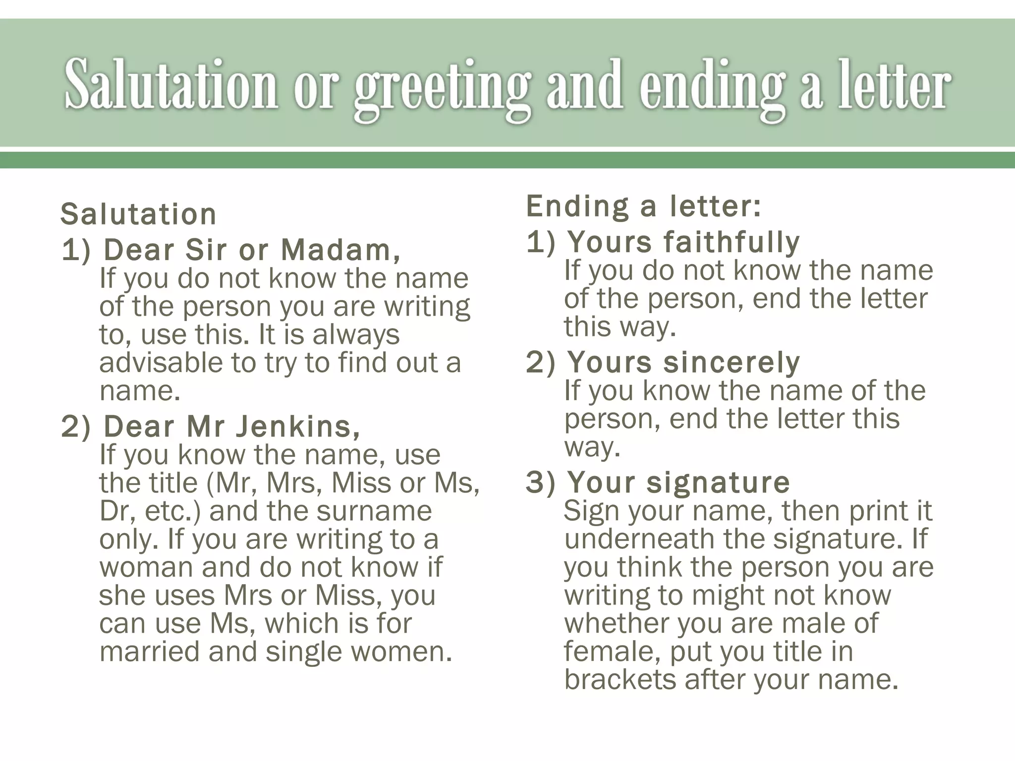 Formal and Informal Letter Writing | PPT