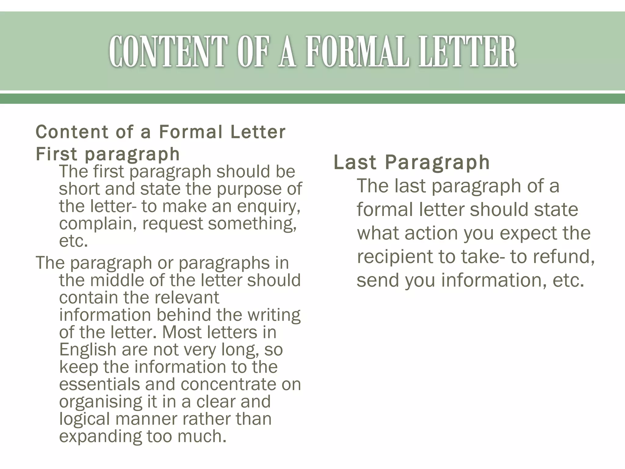 Formal and Informal Letter Writing | PPT