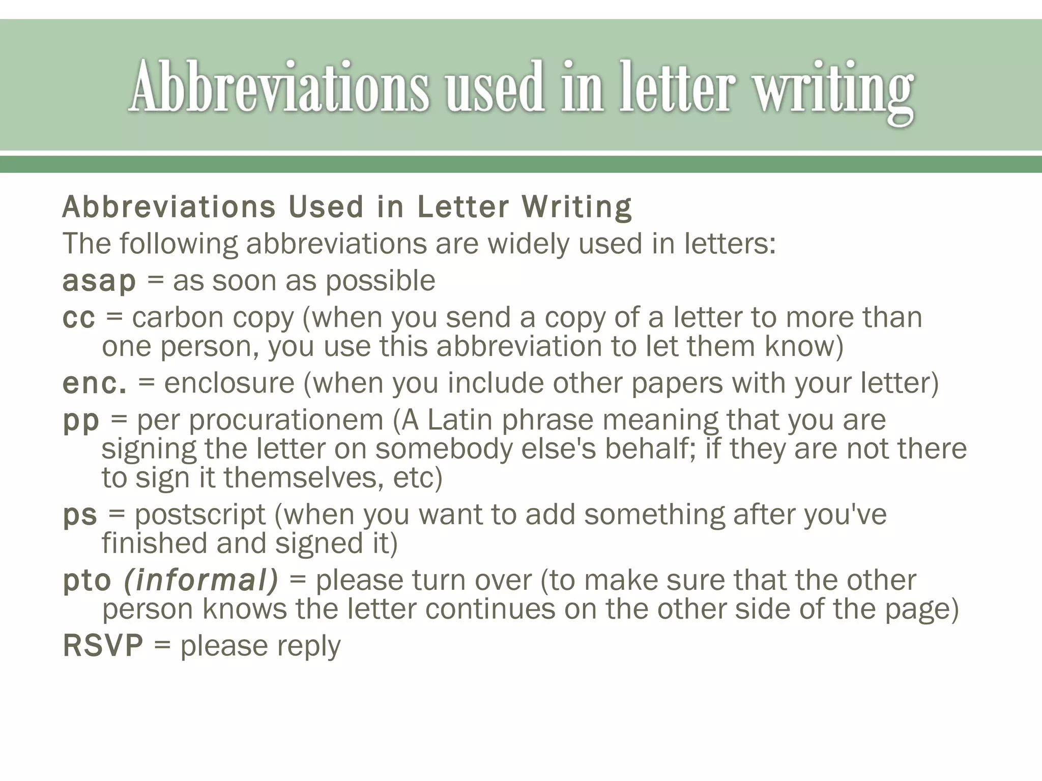 Formal and Informal Letter Writing | PPT