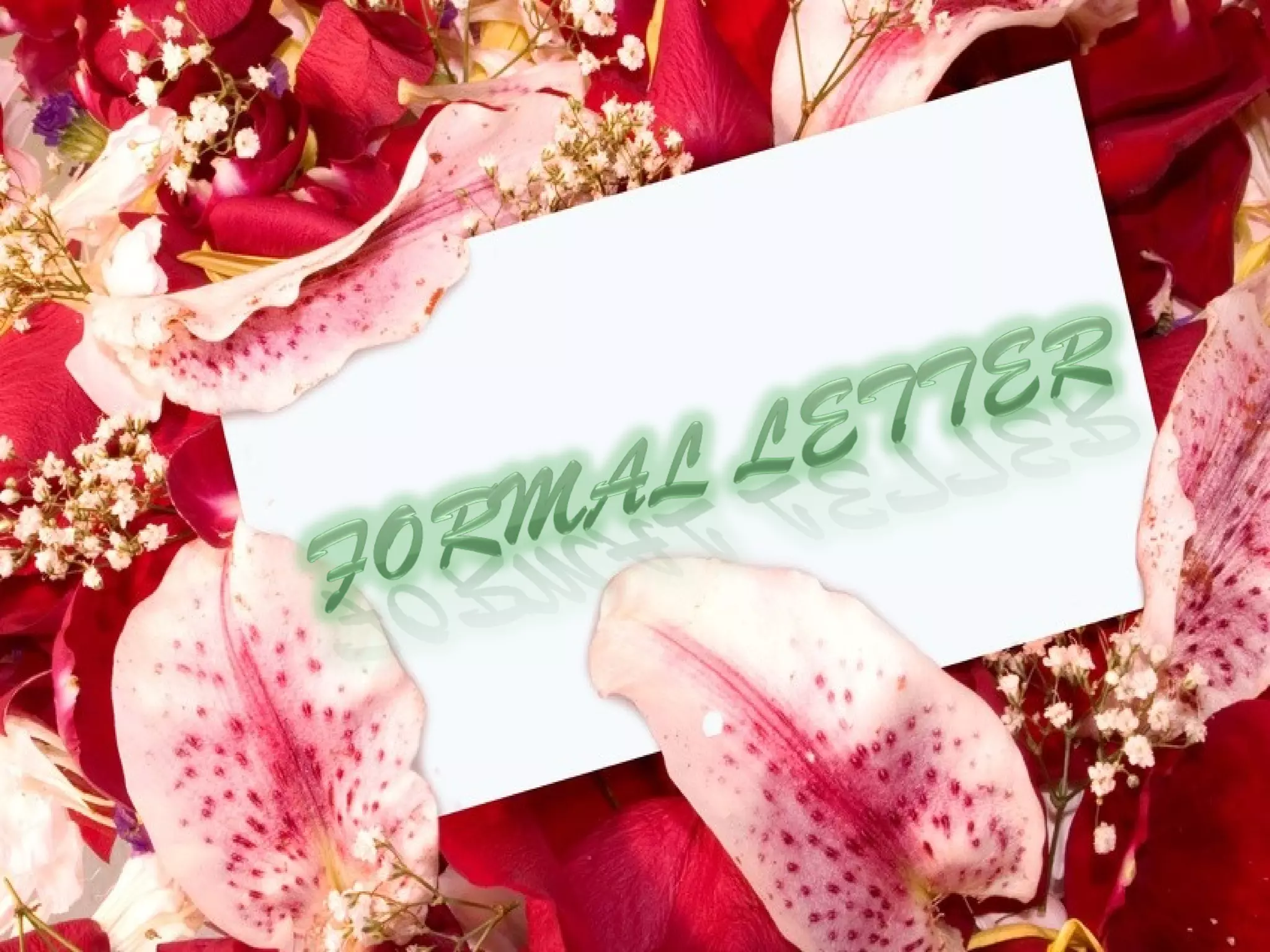 Formal and Informal Letter Writing | PPT