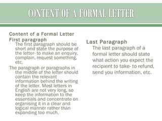 Formal and Informal Letter Writing | PPT
