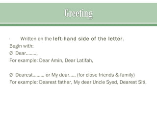 Formal and Informal Letter Writing | PPT