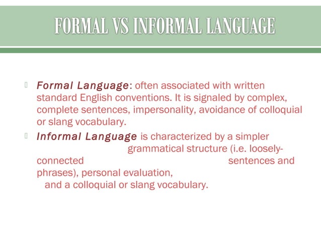 Formal and Informal Letter Writing | PPT