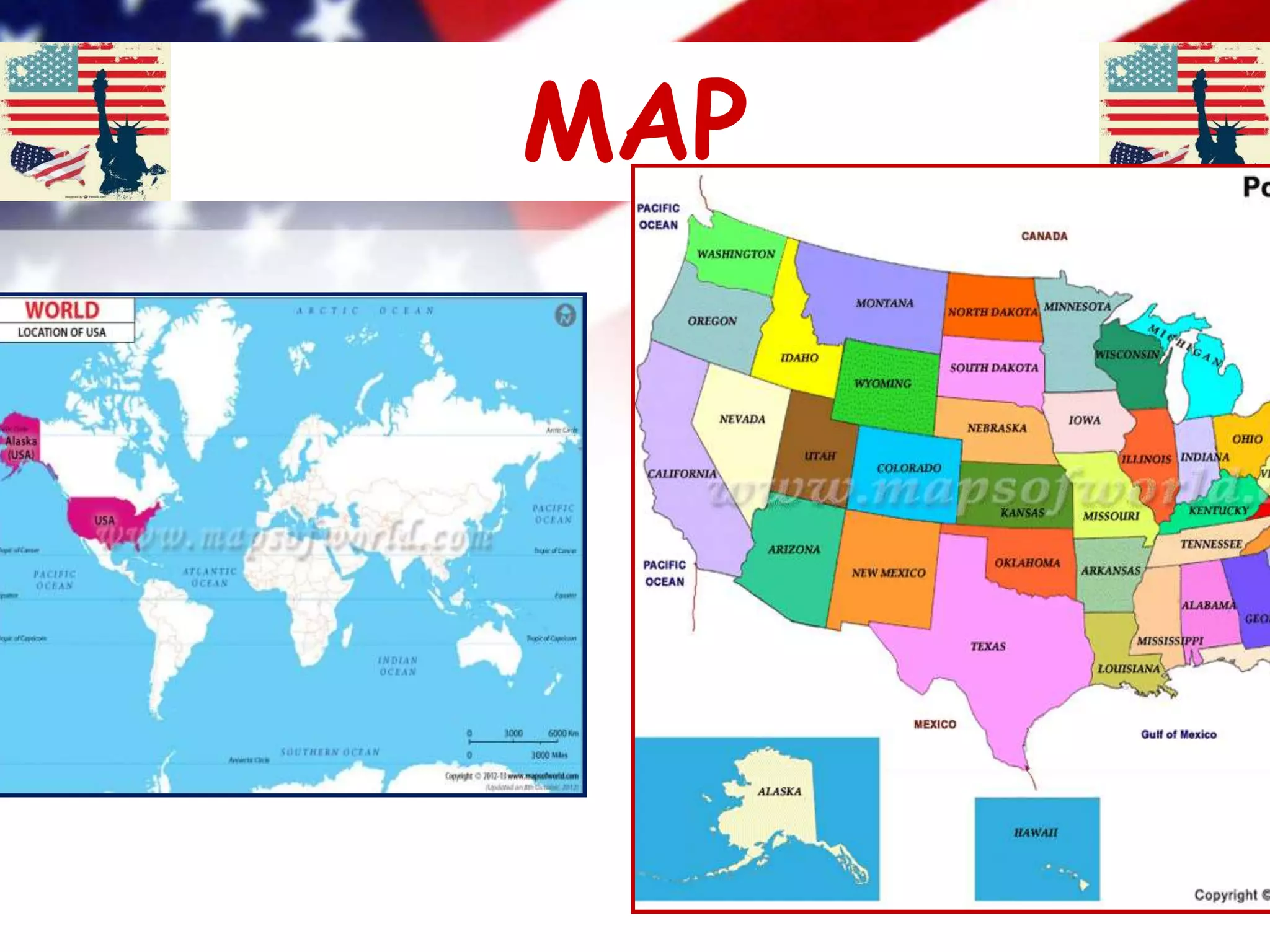 United States of America (Describing by Pictures) | PPTX