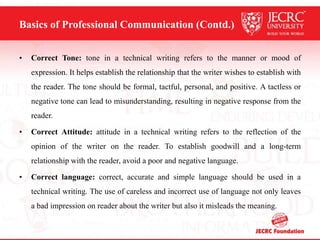 PPT B.Tech. Communication Skills - Unit -I.pptx