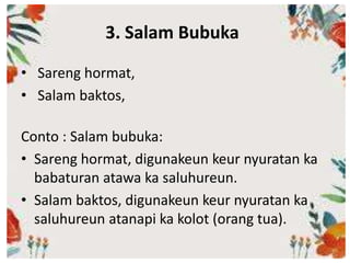 Pelajaran Bahasa Sunda Kelas 5 Semester 1 | PPTX