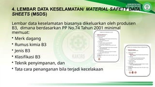 pengelolaan limbah bahan berbahaya dan beracun | PPTX