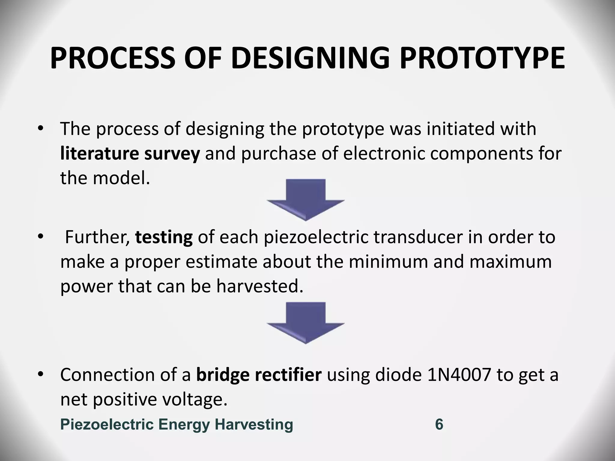 Piezo Electric Based Harvesting | PPTX