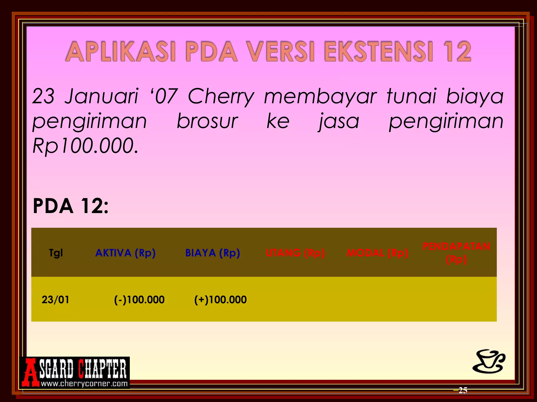 Ppt bab 02 pda dan pencatatan berpasangan | PPT