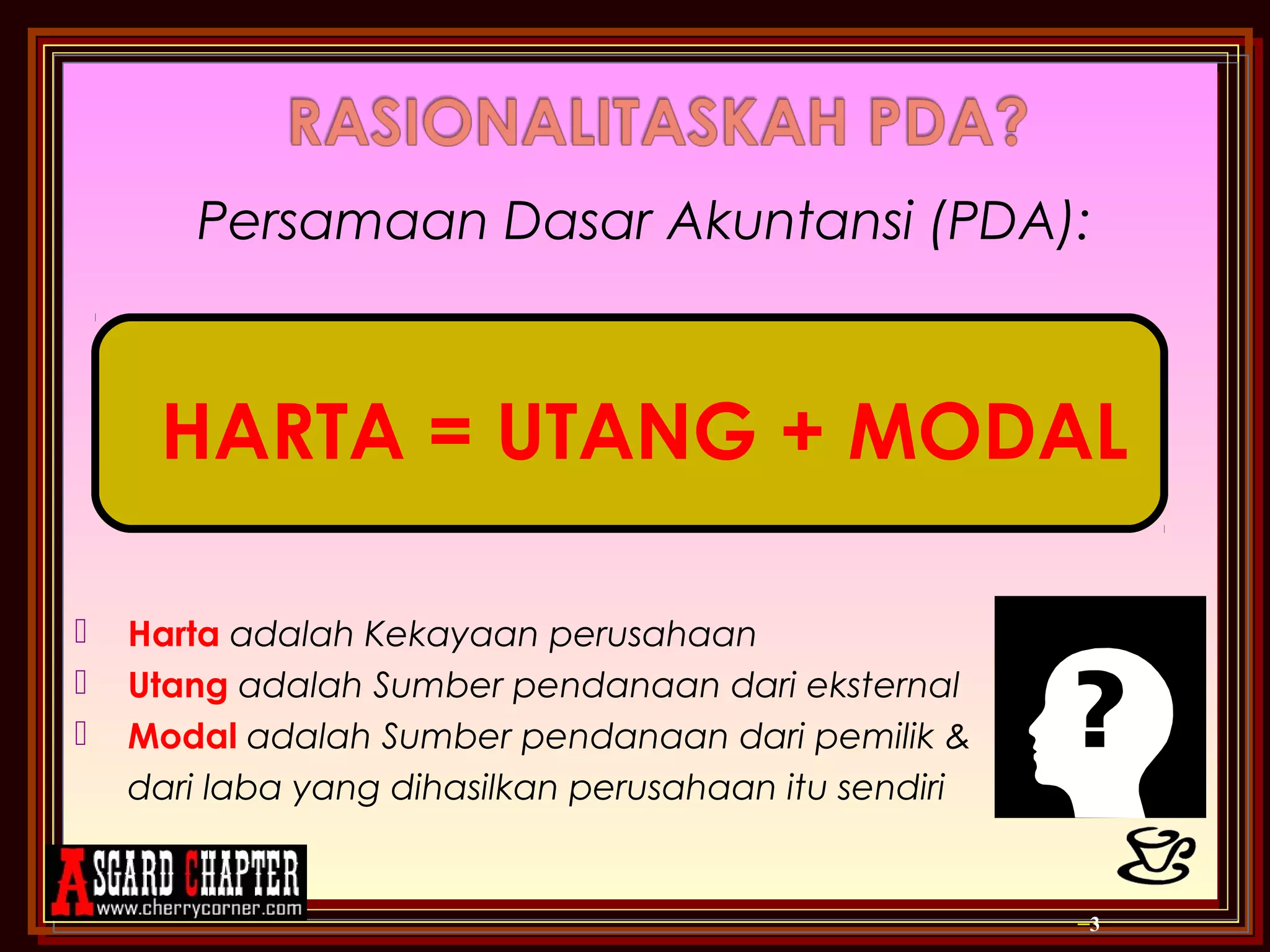 Ppt bab 02 pda dan pencatatan berpasangan | PPT