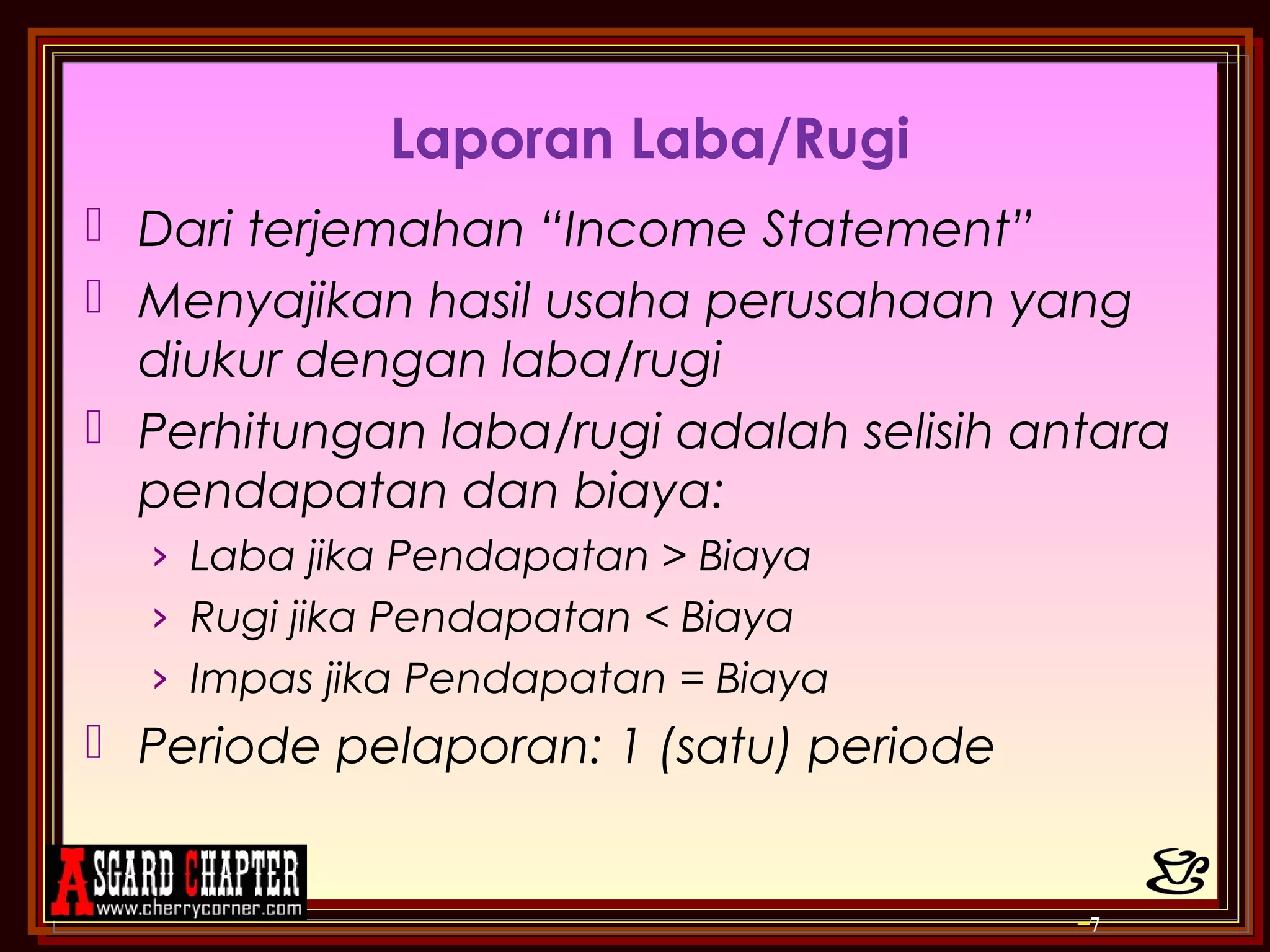 Ppt bab 08 penyusunan lap keu dan neraca lajur | PPT