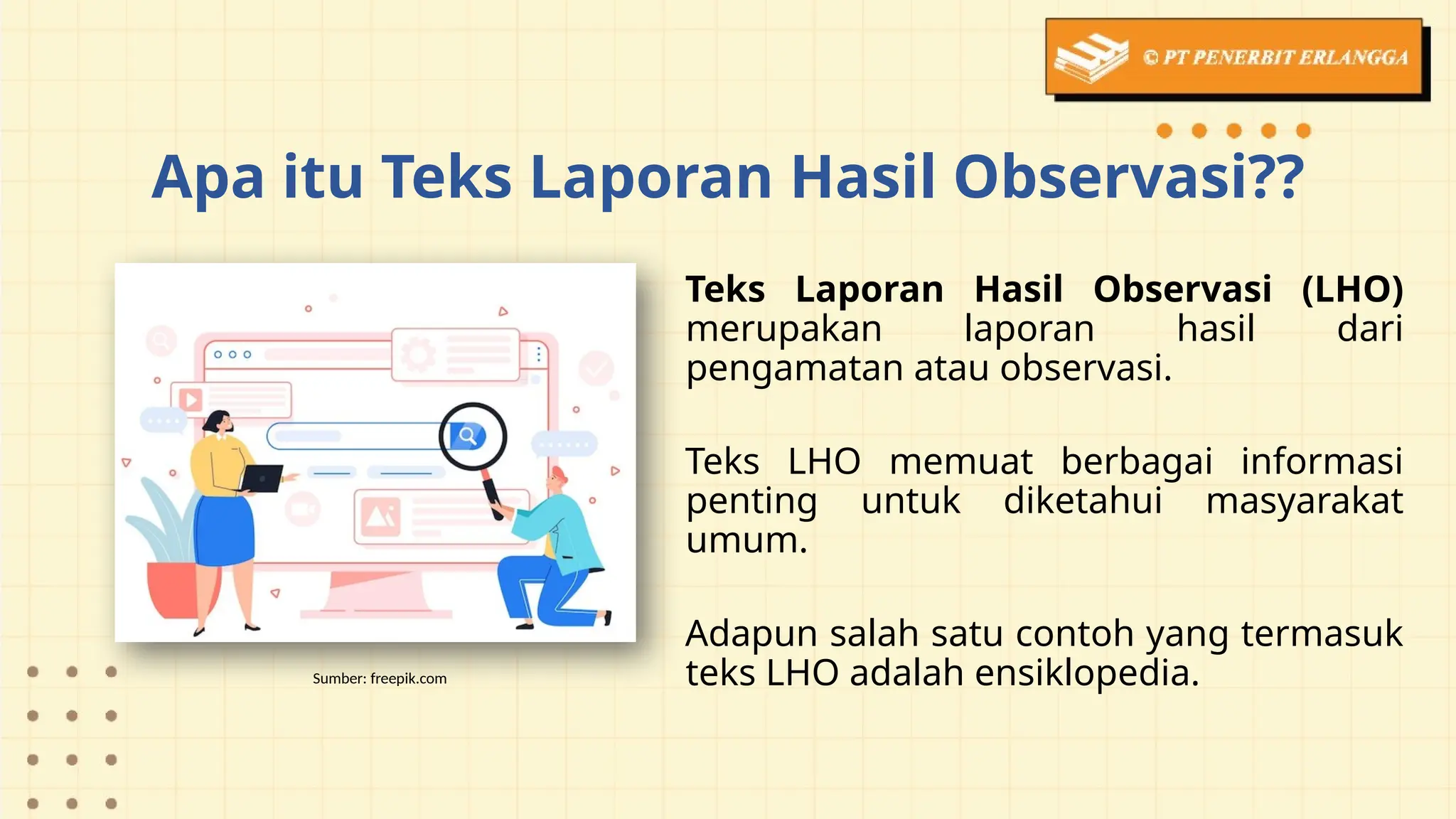 PPT BAB 1 Bahasa Indonesia kelas 8 Teks Laporan Hasil Observasi | PPTX