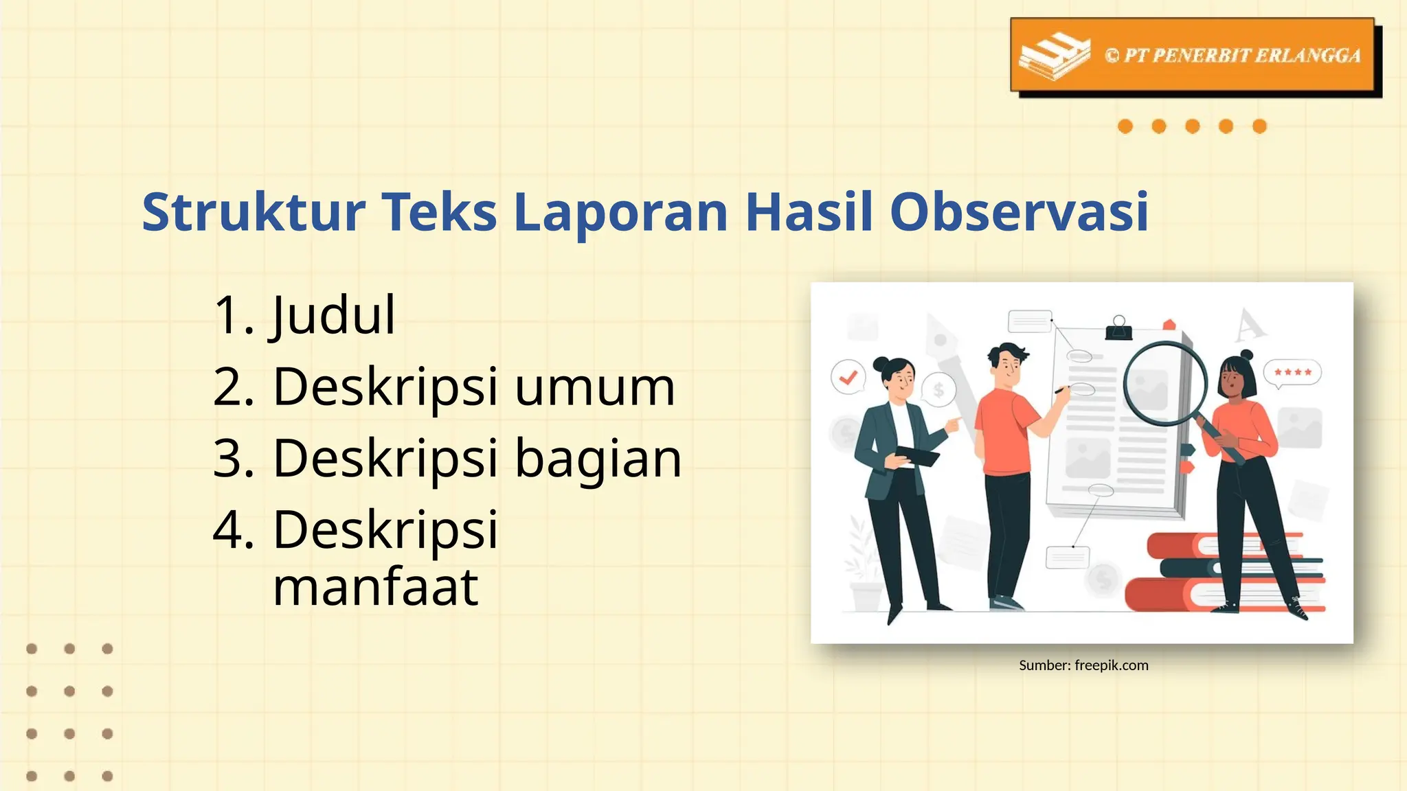 PPT BAB 1 Bahasa Indonesia kelas 8 Teks Laporan Hasil Observasi | PPTX