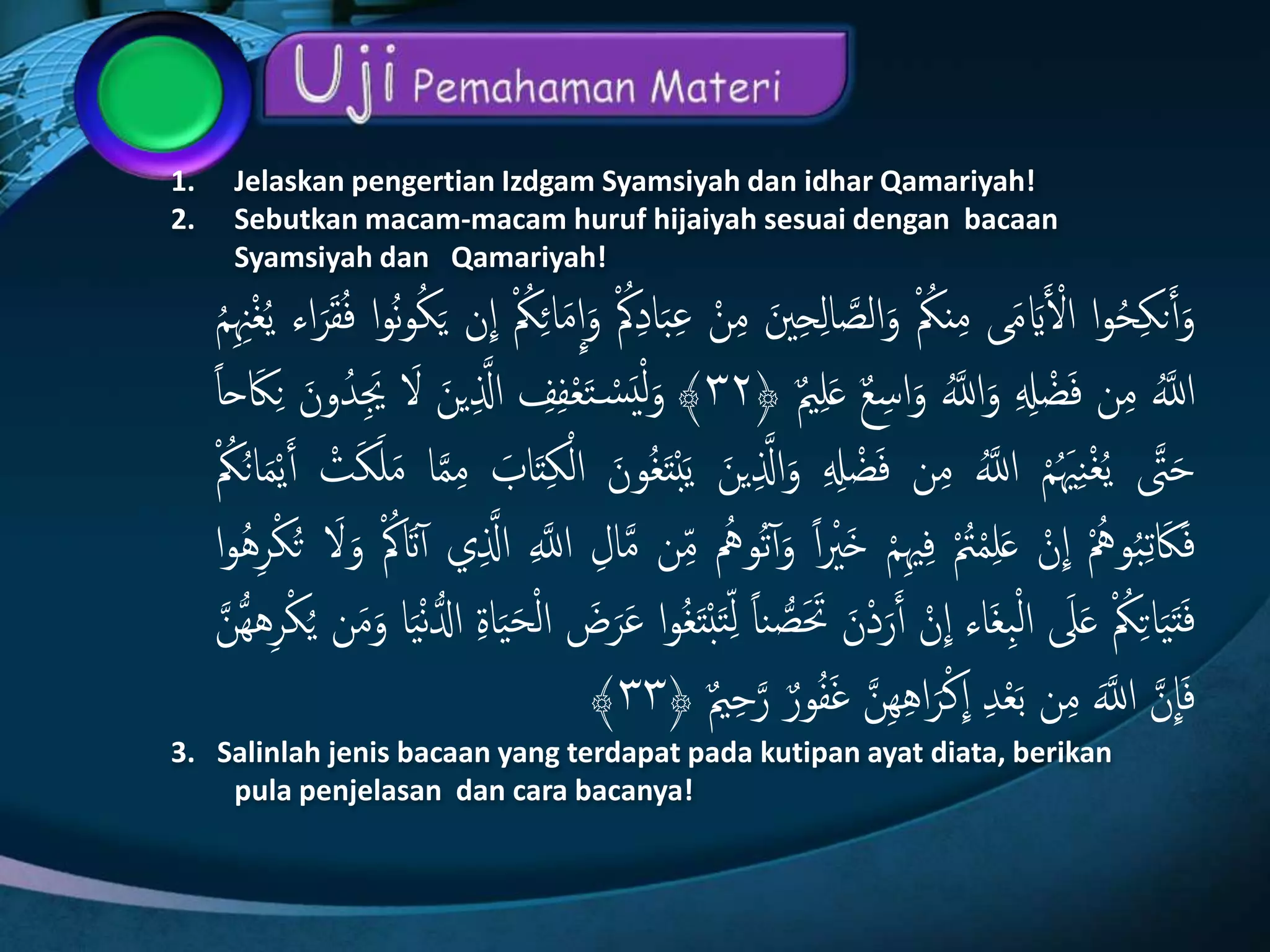 Ppt bab 1 (al syamsiyah & al-qomariyah | PPTX