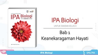 PPT Bab 1 IPA Biologi Kelas X Kur Merdeka.pptx