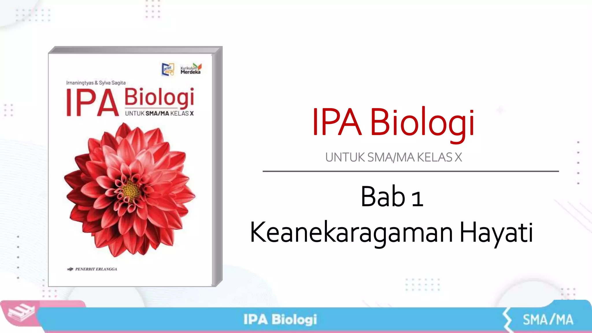 PPT Bab 1 IPA Biologi Kelas X Kur Merdeka.pptx