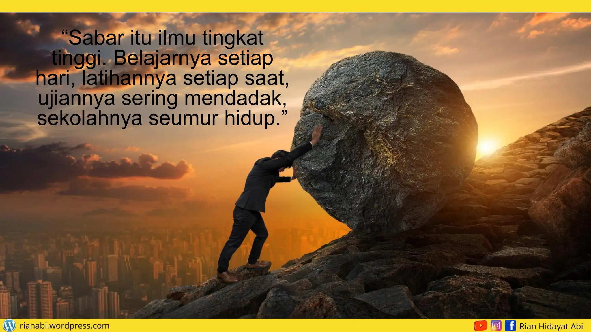 PPT BAB 1 Sabar dalam Menghadapi Musibah dan Ujian [PPT Kurikulum ...