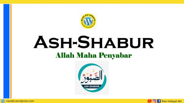 PPT BAB 1 Sabar dalam Menghadapi Musibah dan Ujian [PPT Kurikulum ...