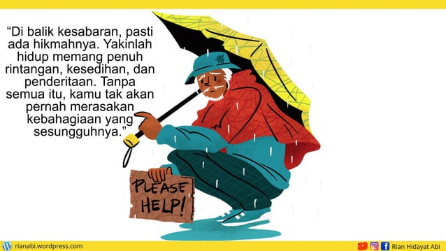 PPT BAB 1 Sabar dalam Menghadapi Musibah dan Ujian [PPT Kurikulum ...