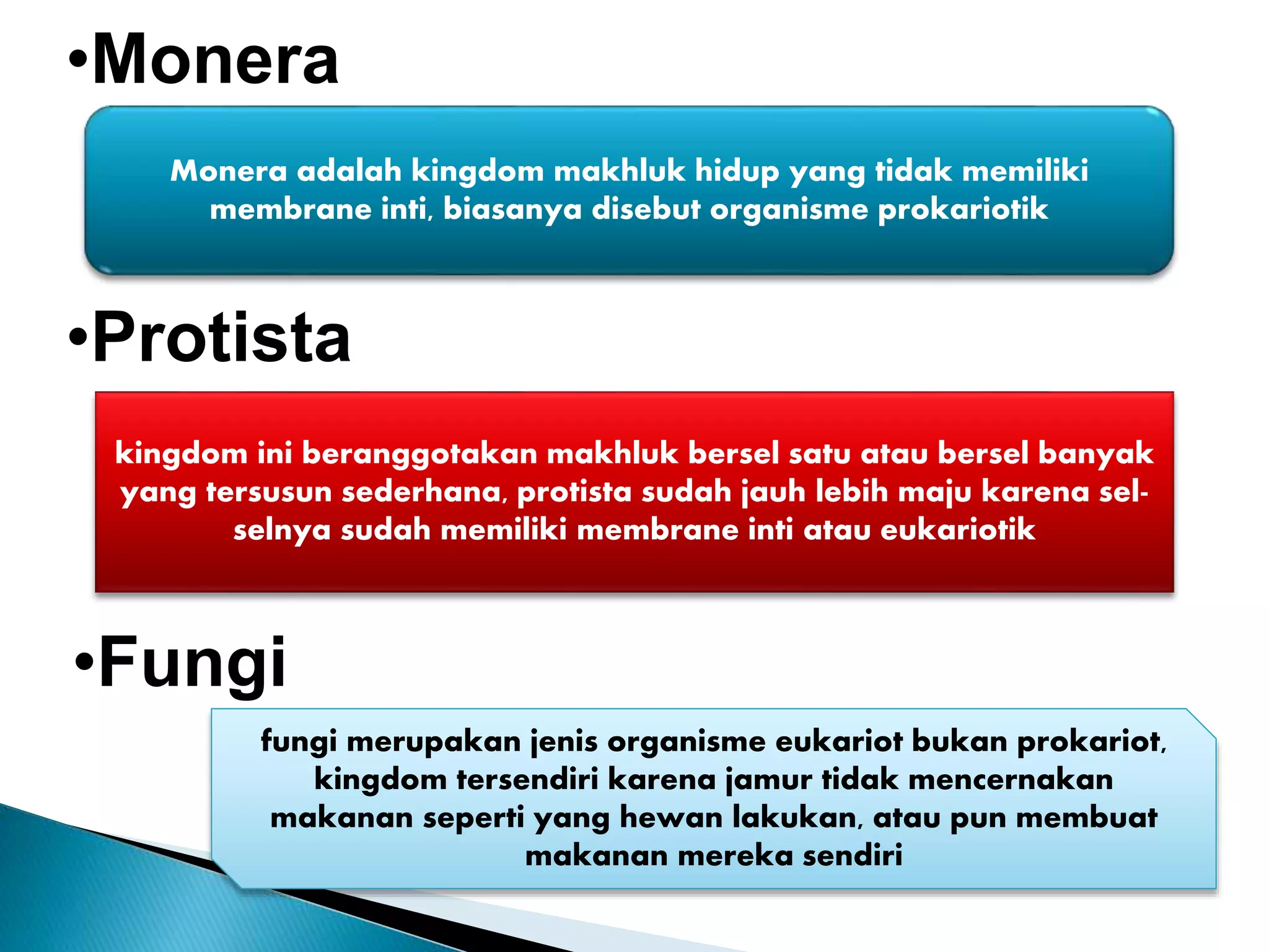 Klasifikasi Makhluk hidup dan dasar pengklasifikasian makhluk hidup ...