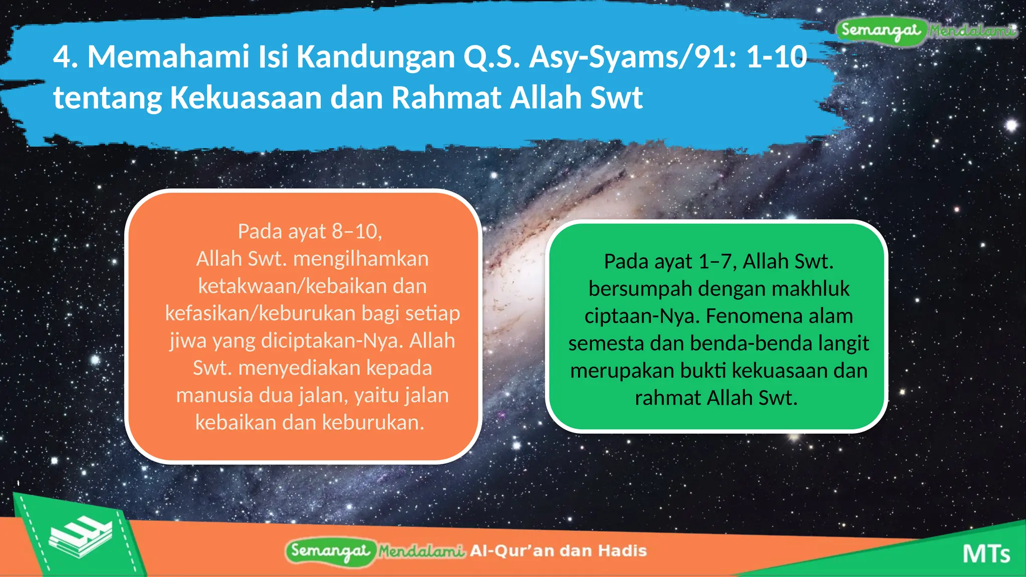 PPT BAB 2 KELAS 7 MERENUNGKAN RAHMAT ALLAH SWT.pptx