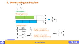 PPT Bab 2 bilangan Pecahan kelas 4 sekolah dasar.pptx