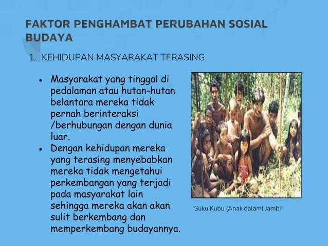 Ppt bab 2 perubahan sosial budaya | PPT