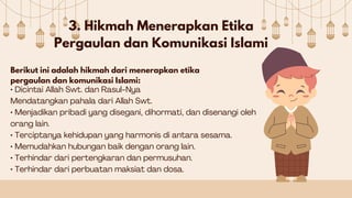 PPT BAB 3 KLS 9 AGAMA ISLAM INDAHNYA ETIKA PERGAULAN DAN KOMUNIASI ...