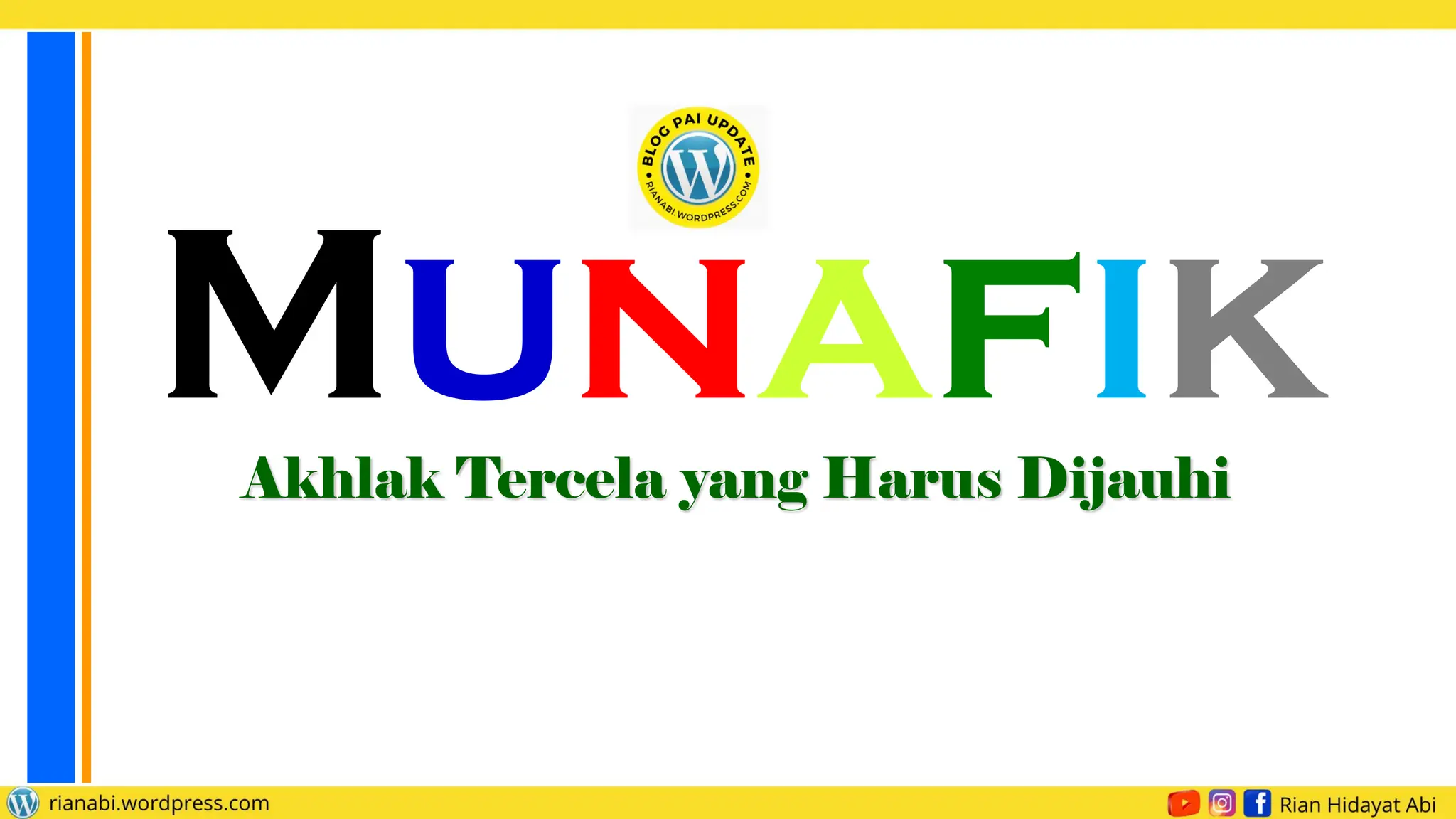 PPT Bab 3 Munafik dan Keras Hati dalam Islam (PPT Kurmer).pdf