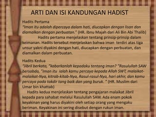 Ciri Iman dan Ibadah yang diterima Allah | PPTX