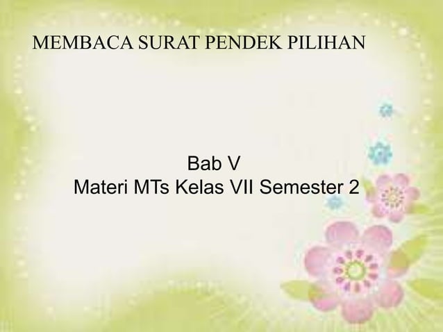 Ppt bab 5 | PPT