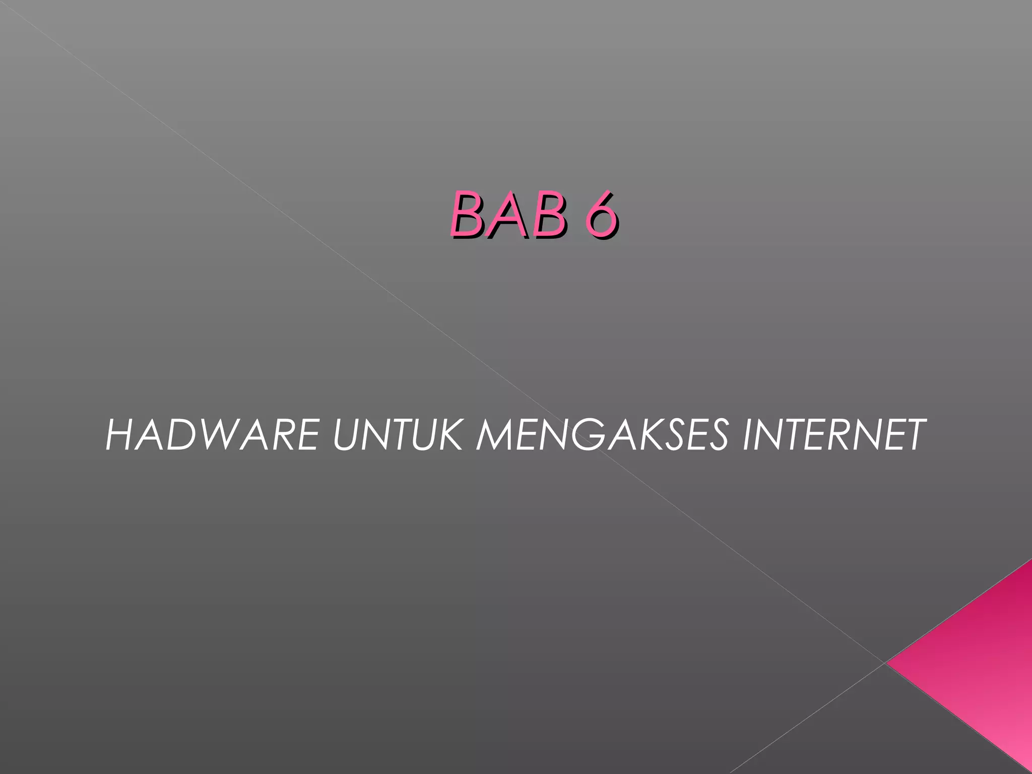 PRESENTASI TIK BAB 6 | PPT