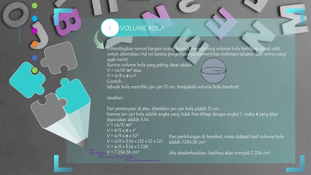 modul 6 KB 2 Luas dan Volume bangun ruang | PPT
