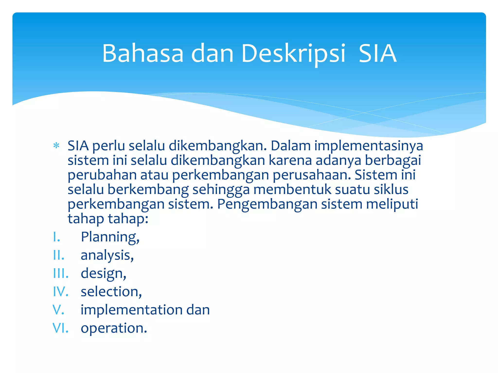 Ppt bab 6 sia ii translate Teknik Dokumentasi dan pengembangan sistem ...