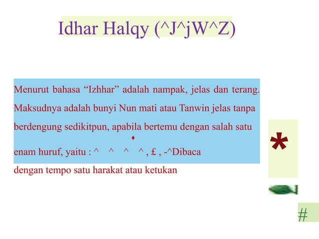 ppt tajwid | PPT