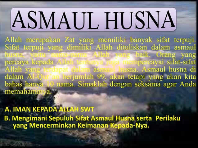 asmaul husna | PPTX