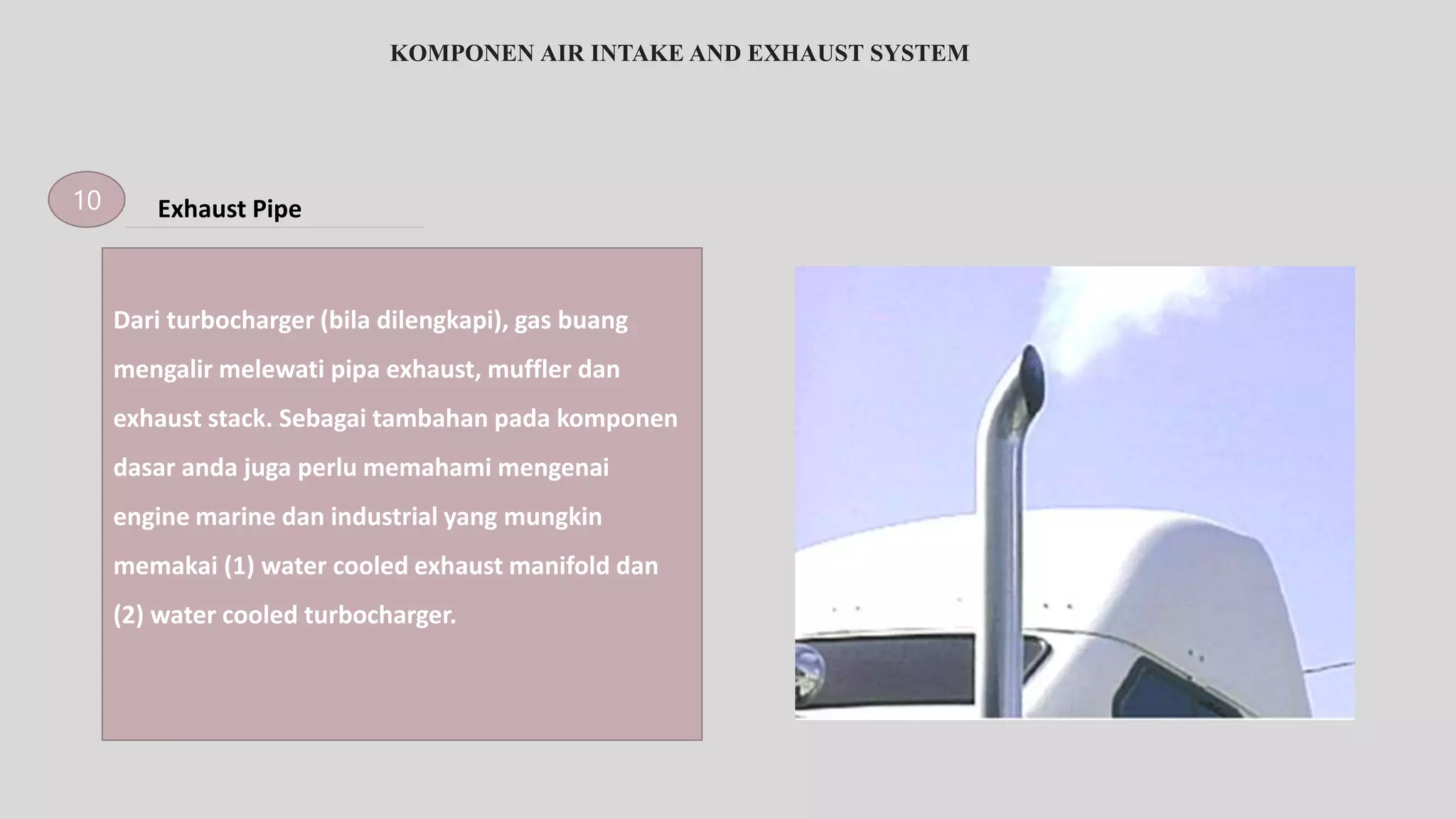 PPT BAB IV (AIR INTAKE DAN EXHAUST SYSTEM).pptx