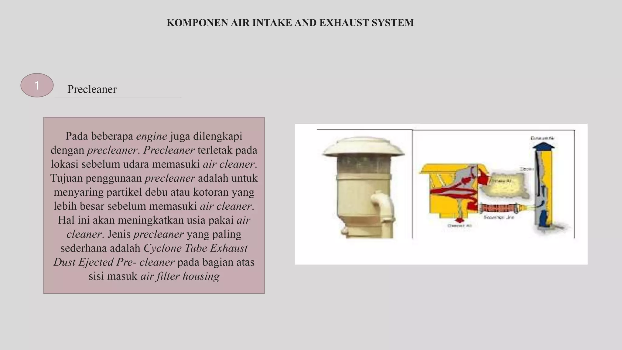 PPT BAB IV (AIR INTAKE DAN EXHAUST SYSTEM).pptx