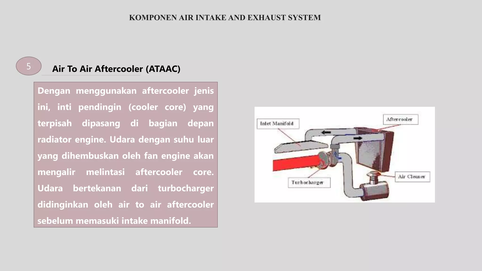 PPT BAB IV (AIR INTAKE DAN EXHAUST SYSTEM).pptx
