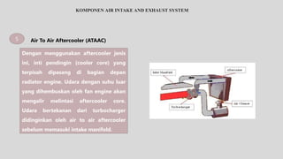 PPT BAB IV (AIR INTAKE DAN EXHAUST SYSTEM).pptx
