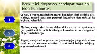 kurikulum dan teori belajar | PPTX