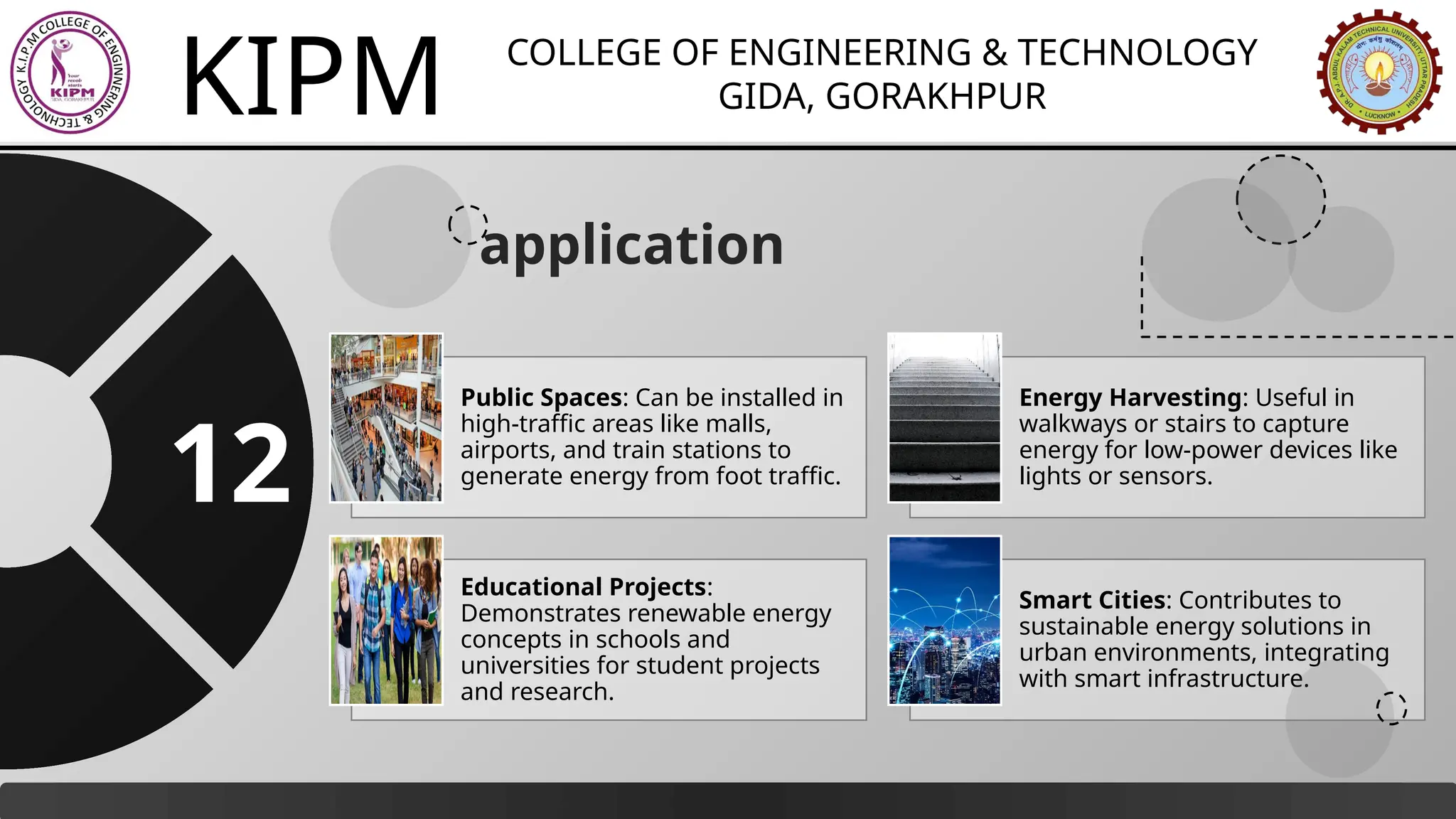 Footstep Power Generation Using Piezoelectirc Sensor And Arduino Pptx