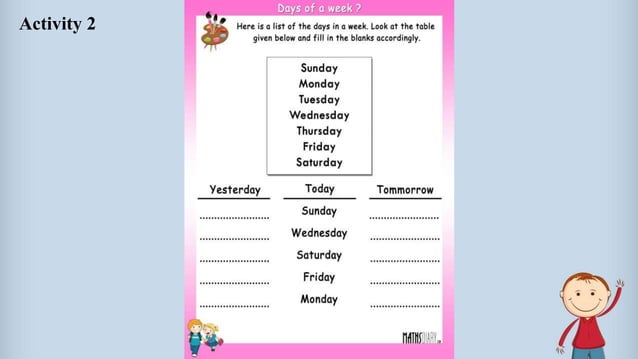 Days of the week | PPTX | Hinduism | Religion & Spirituality