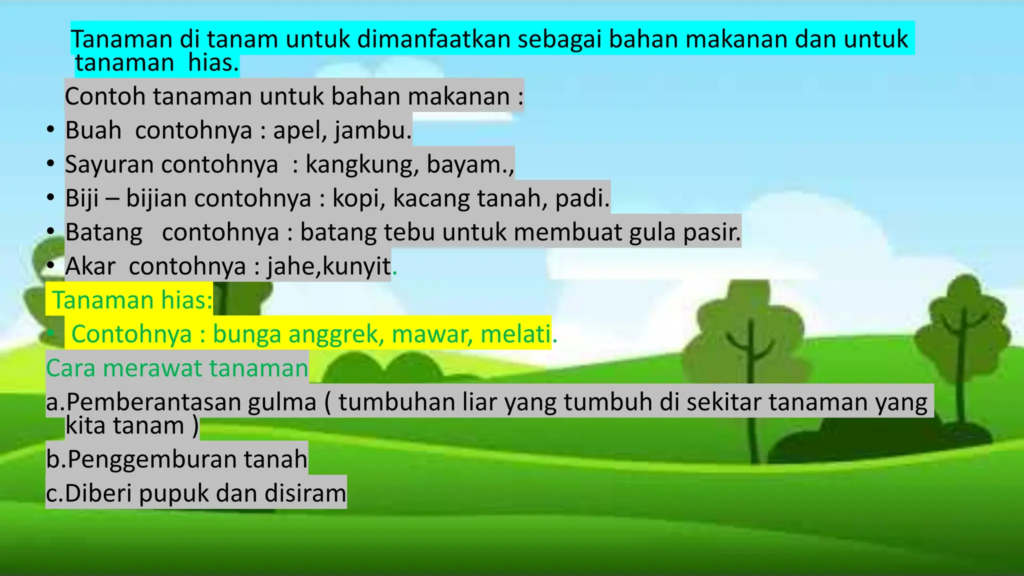 PPT Bahasa Indonesia Tema 7 Benda, Hewan, dan Tanaman di Sekitarku.pdf