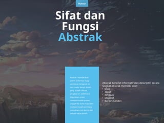 Karakteristik Dan Cara Menyusun Abstrak.pptx