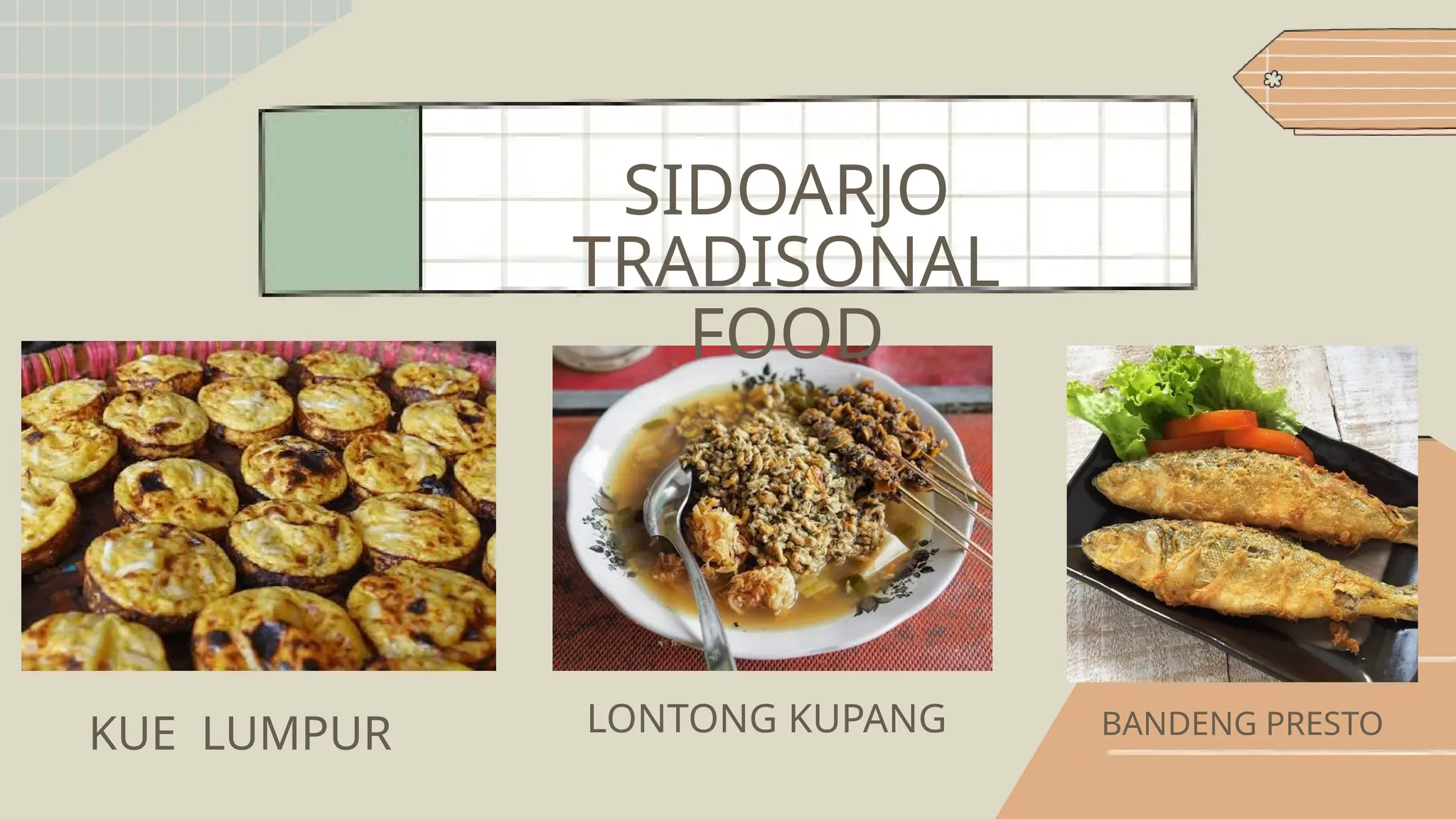 describe sidoarjo kota udang dan bandeng | PPTX