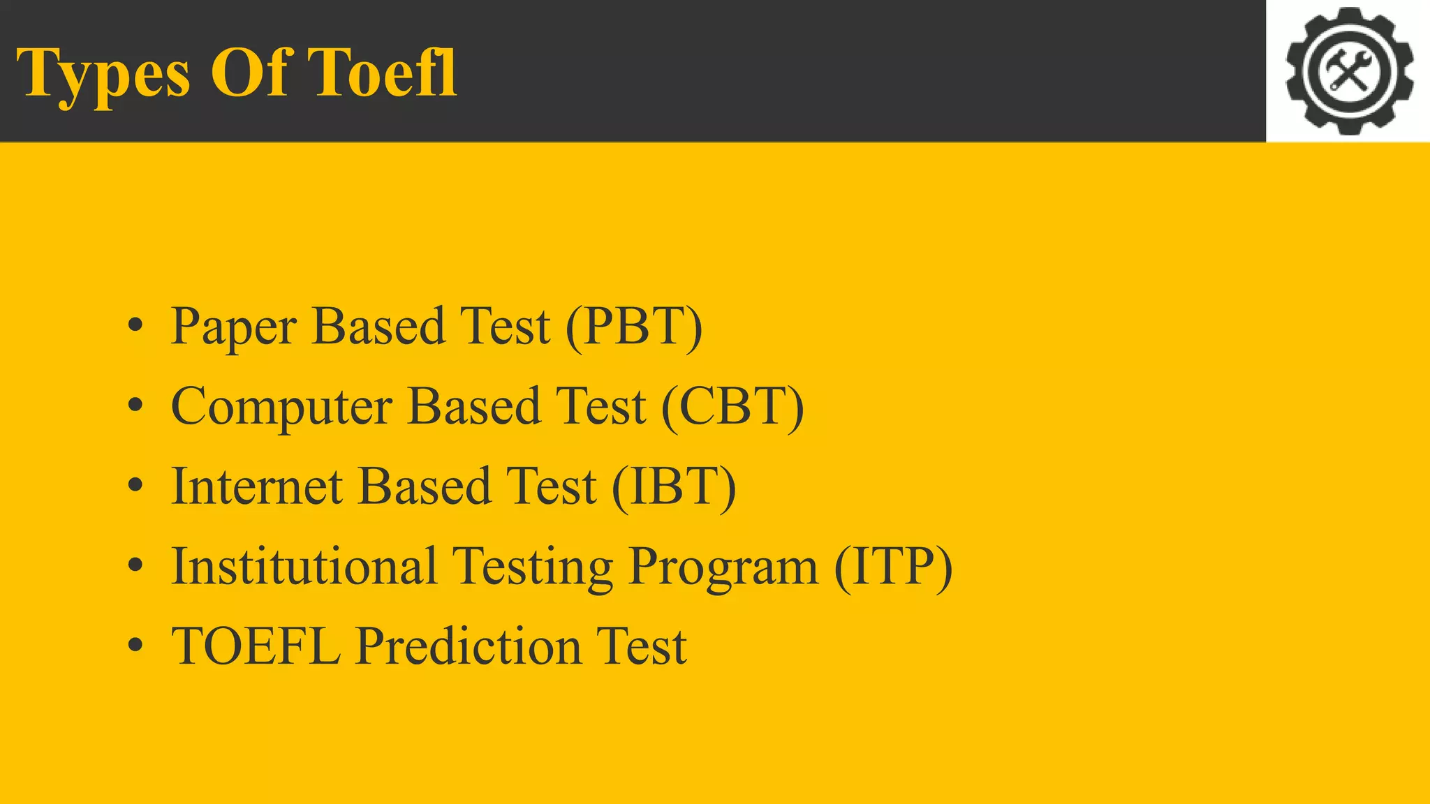 Powerpoint TOEFL Group 1, Class C. TEKNIK SIPIL | PPT