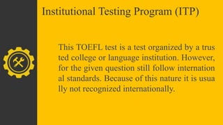 Powerpoint TOEFL Group 1, Class C. TEKNIK SIPIL | PPT