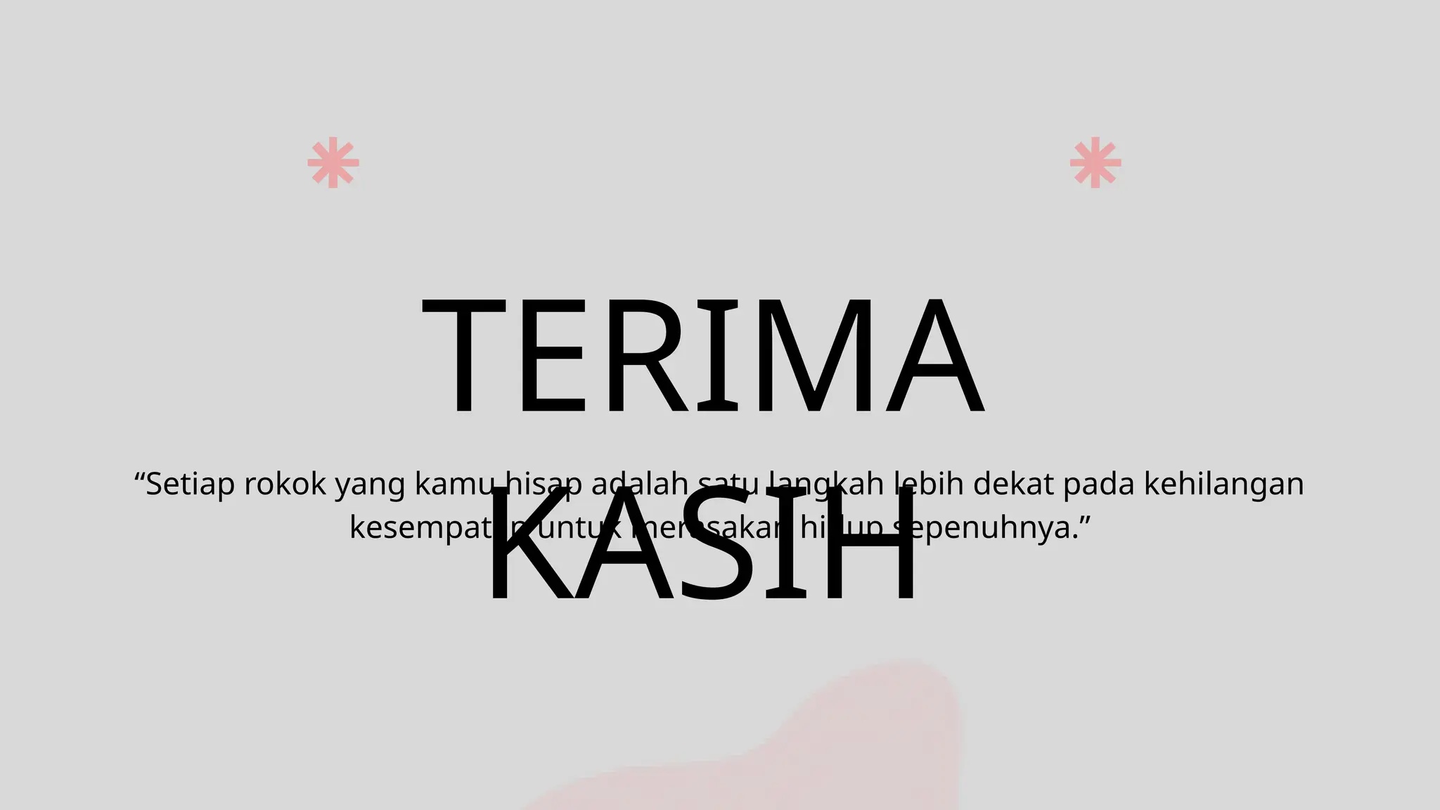 PPT BAHAYA MEROKOK MEMBAHAS TENTANG DEFINISI ROKOK JENIS-JENIS ROKOK ...